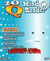 20Q Mind Reader 240x320 java game free download : Dertz
