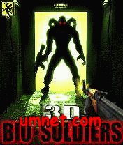 3D Bio Soldiers 240x320 java game free download : Dertz