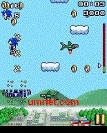 Sonic Jump 240x320 java game free download : Dertz